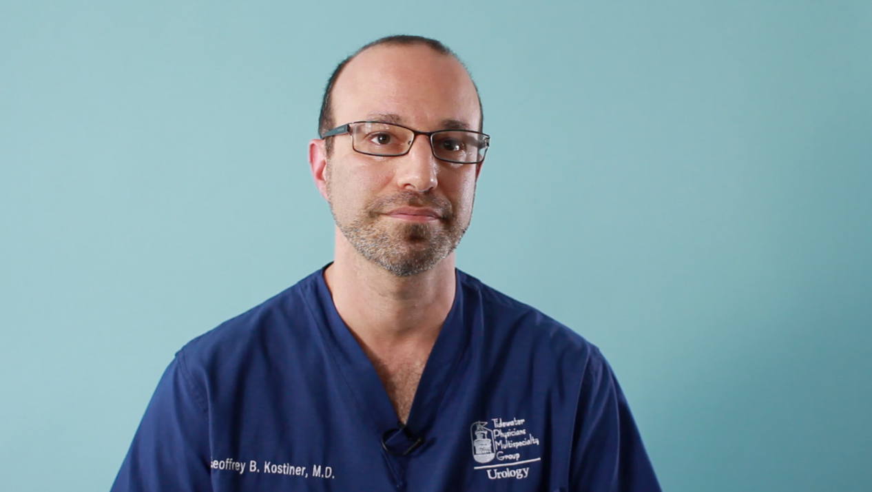 Dr. Geoffrey Kostiner, MD on Urinary Incontinence - Health Journal